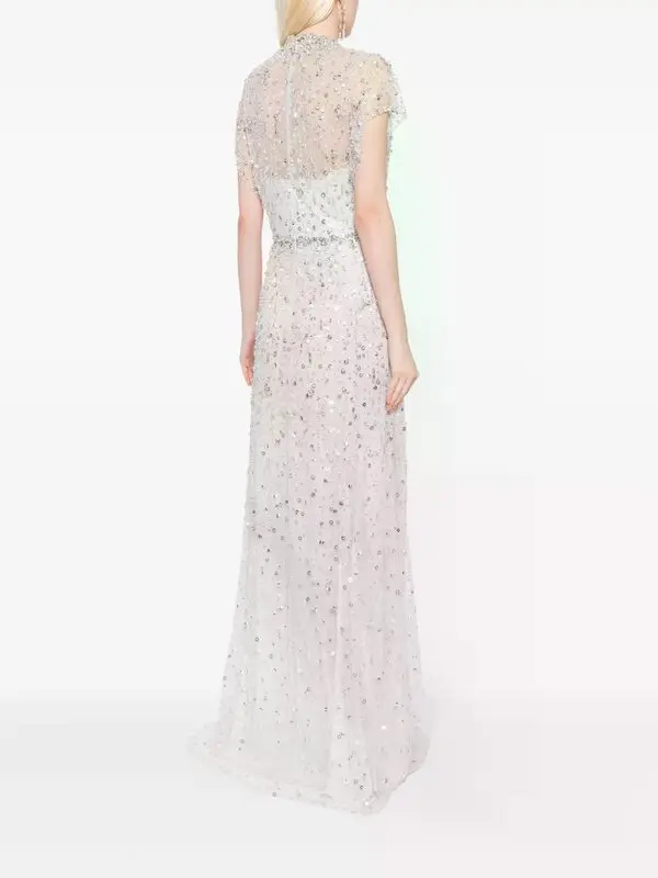Jenny Packham Crystal Embellished Gown