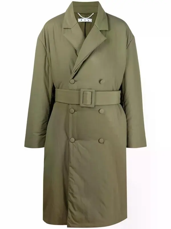 Off-White Padded Double-breasted Coat