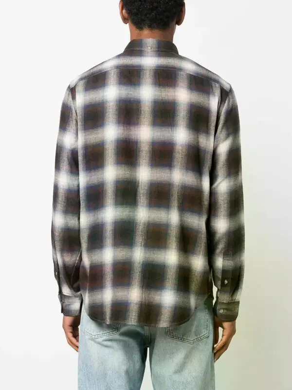 Woolrich Check-pattern Cotton Shirt