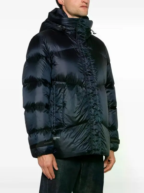 Woolrich Hooded Down Jacket With Pertex® Quantum Fabrication