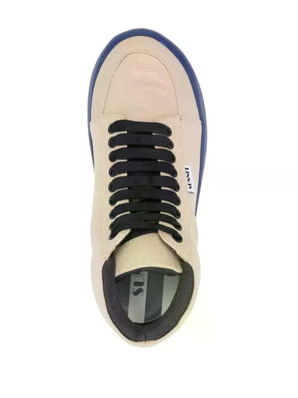 Sunnei High-top Sneakers With Logo Tag