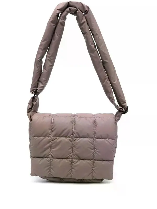 VEECOLLECTIVE Padded Crossbody Bag - Grey