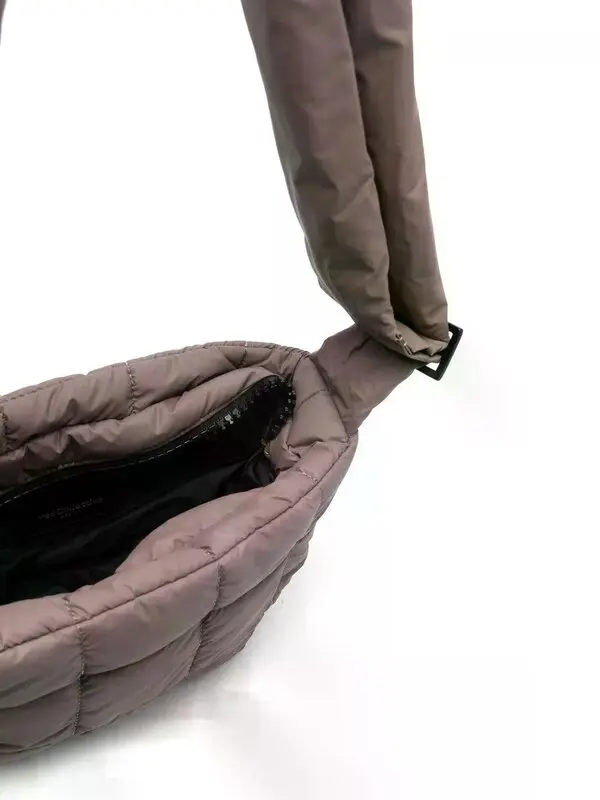 VEECOLLECTIVE Padded Crossbody Bag - Grey