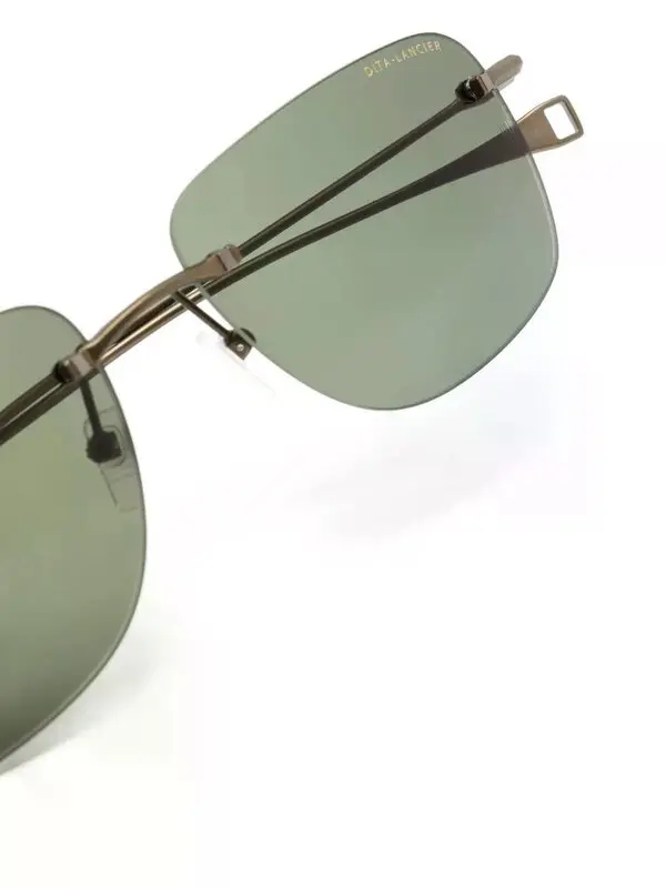 Dita Rimless Square-frame Sunglasses
