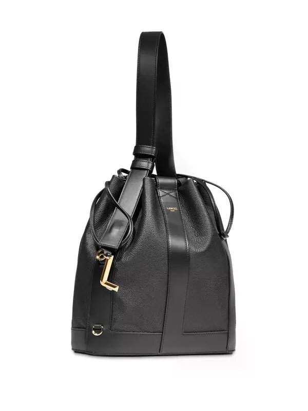 LANCEL Medium Ellesa Bucket Bag - Black