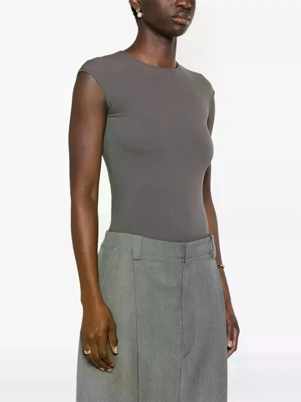 Fabiana Filippi Sleeveless Jersey Bodysuit