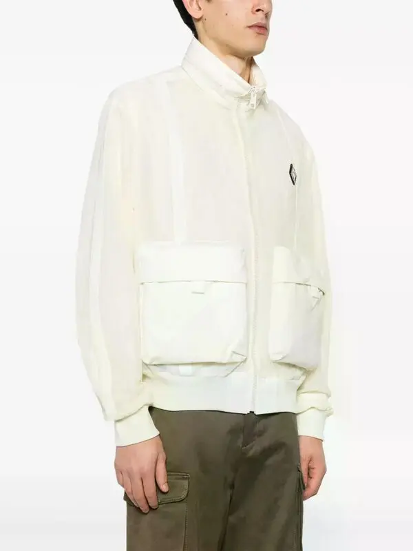 A-COLD-WALL* Filament Bomber Jacket Bone White