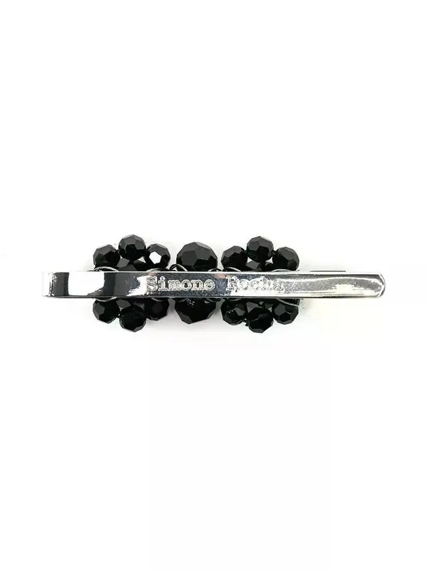 Simone Rocha Embellished Hairclip - Black