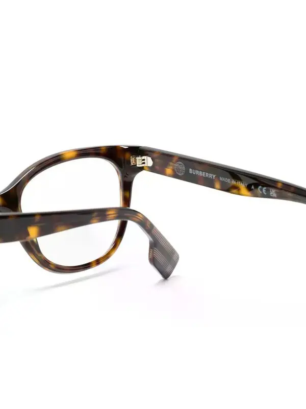 Burberry Tortoiseshell Cat-eye Glasses