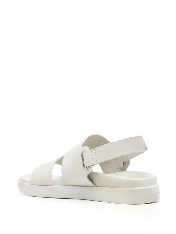 Calvin Klein Sandals With Side Touch-strap Fastening