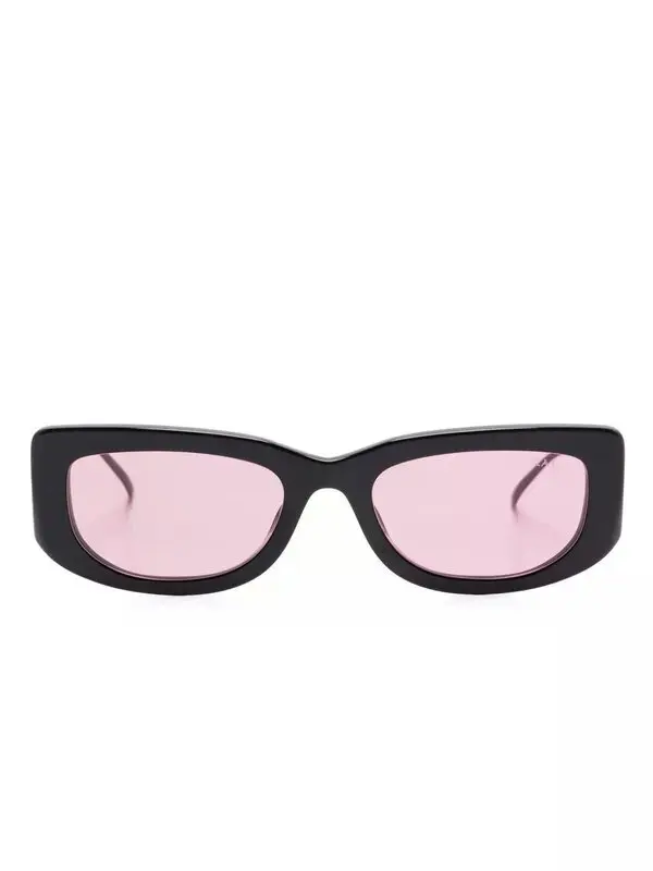 Prada Rectangle Frame Sunglasses - Black