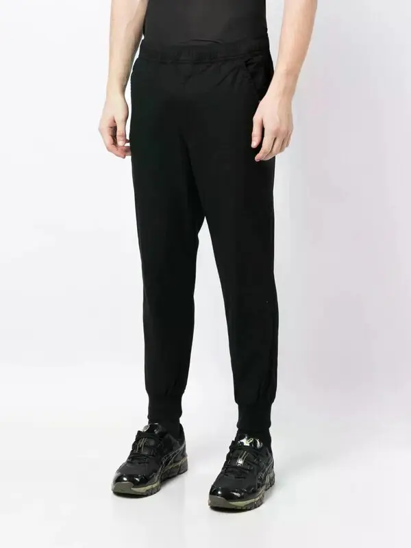 AAPE BY *A BATHING APE Logo-patch Elasticated Trousers - Black