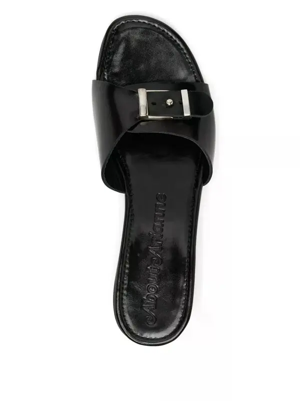 ABOUT ARIANNE Nua Buckle-strap Slip-on Sandals