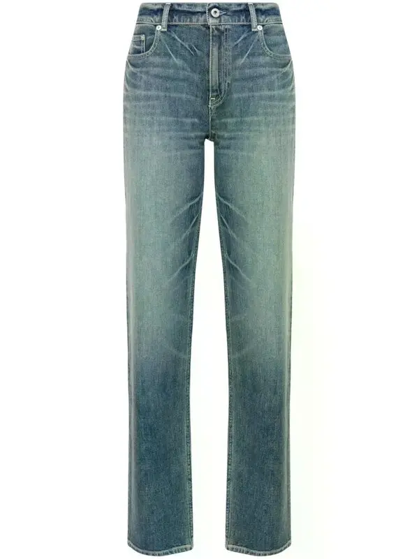 Kenzo Asagao Straight Leg Jeans