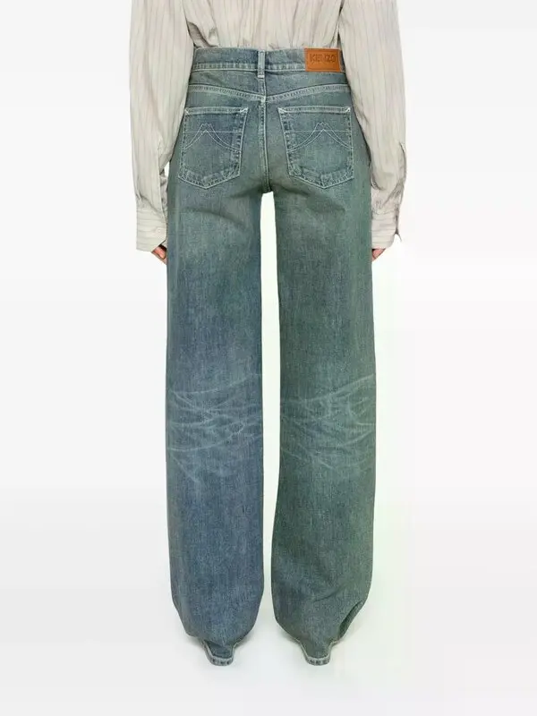 Kenzo Asagao Straight Leg Jeans