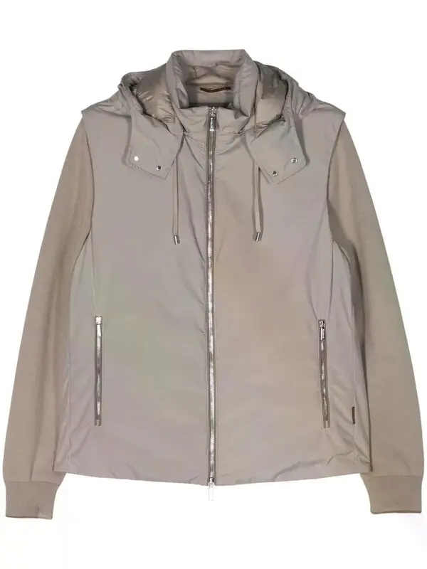 MOORER Padded Jacket With Drawstring Hood