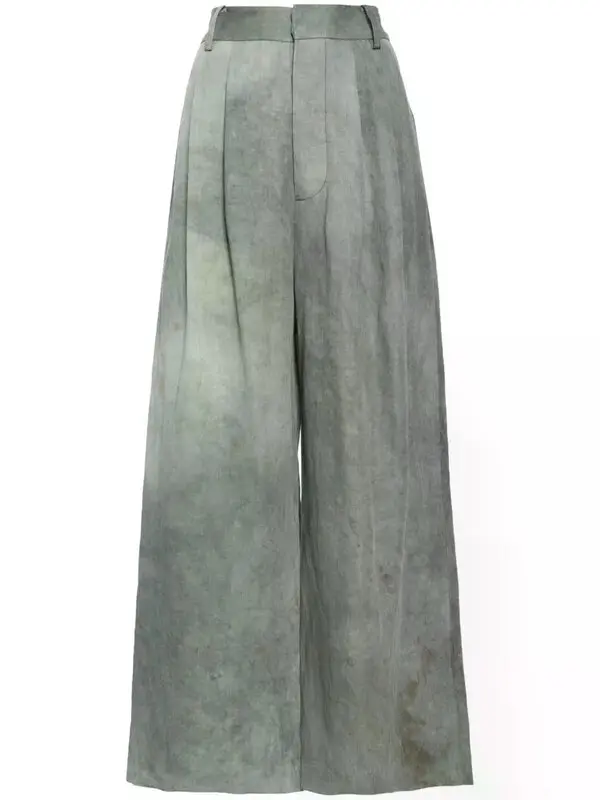 UMA WANG Palazzo Trousers - Blue