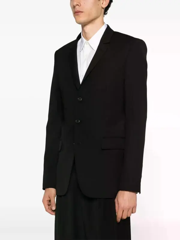 Isabel Benenato Single-breasted Wool Blazer