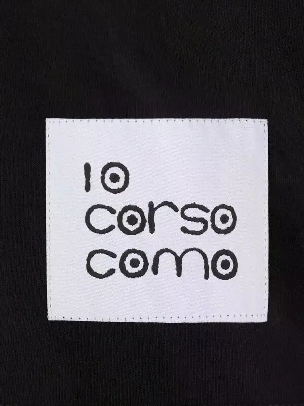 10 CORSO COMO Logo-patch Cotton T-shirt