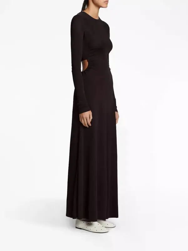 Proenza Schouler White Label Open-back Jersey Maxi Dress