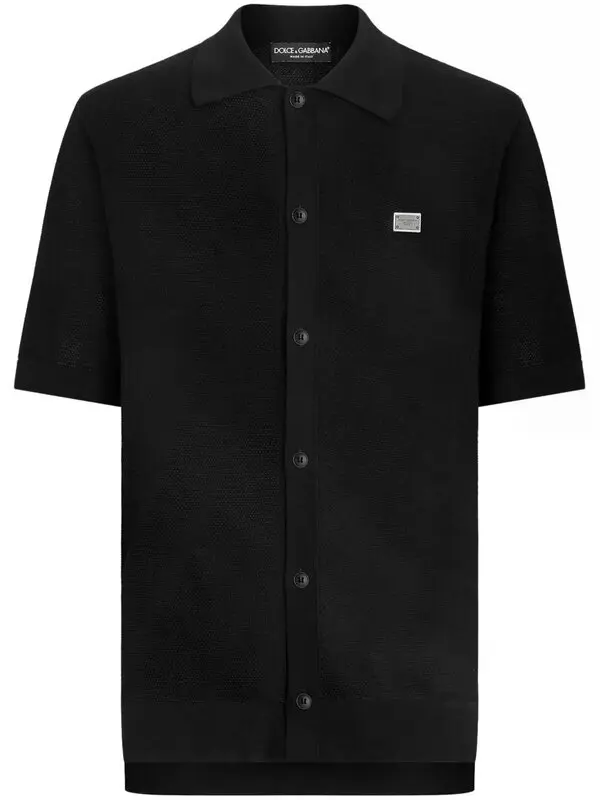 Dolce & Gabbana Logo-plaque Shirt