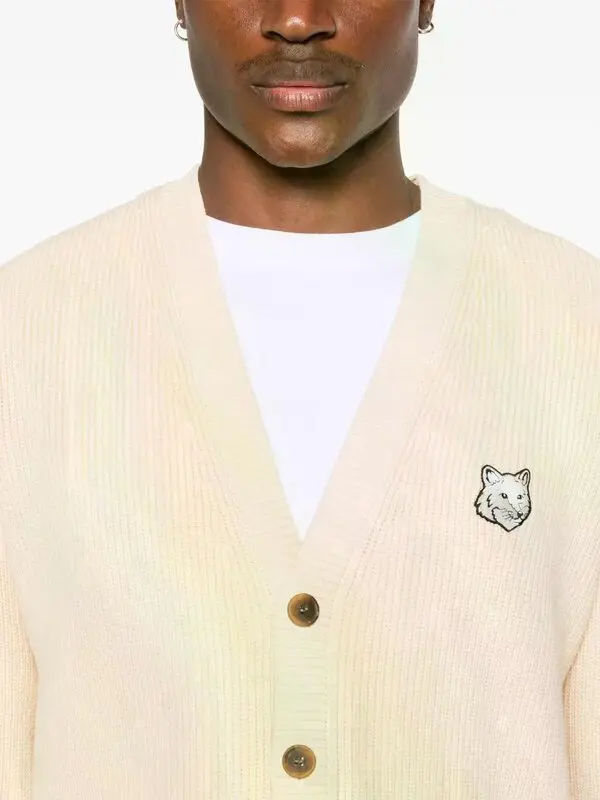 Maison Kitsuné Baby Fox Patch Cardigan