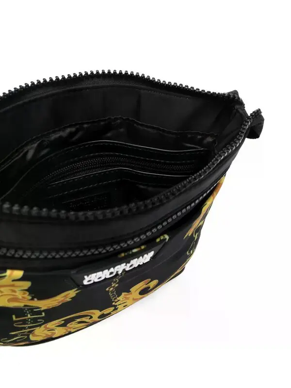 Versace Baroque-pattern Print Messenger Bag