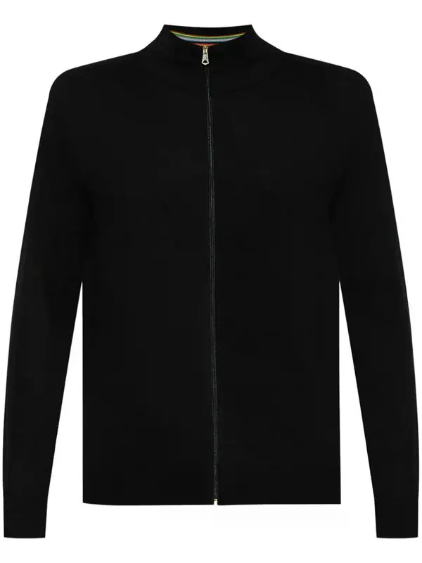 Paul Smith Wool Zip-up Cardigan