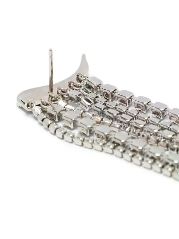 Zadig&Voltaire Crystal Embellished Drop Earrings