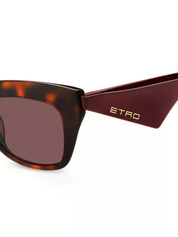 Etro Tortoiseshell-effect Cat-eye Sunglasses