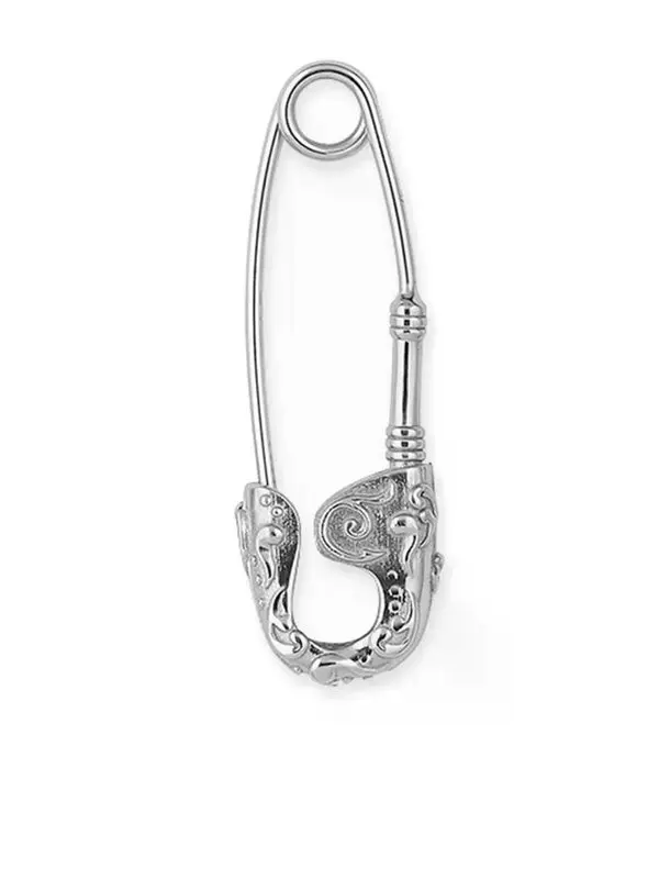 Emanuele Bicocchi Arabesque Pin Earring - Silver