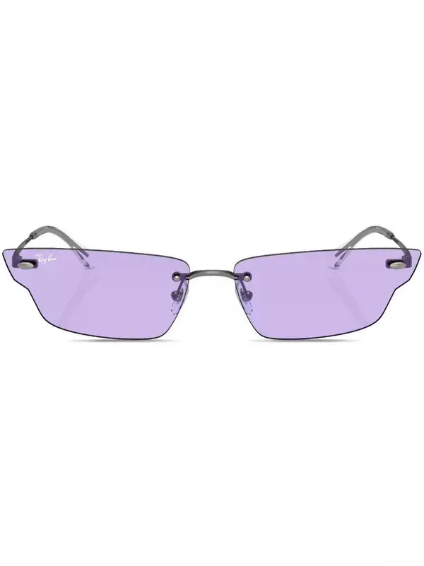 Ray-ban Rimless Rectangle Sunglasses - Grey