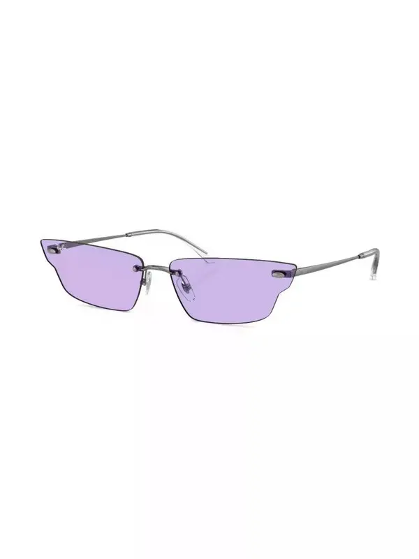 Ray-ban Rimless Rectangle Sunglasses - Grey