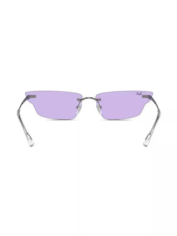Ray-ban Rimless Rectangle Sunglasses - Grey