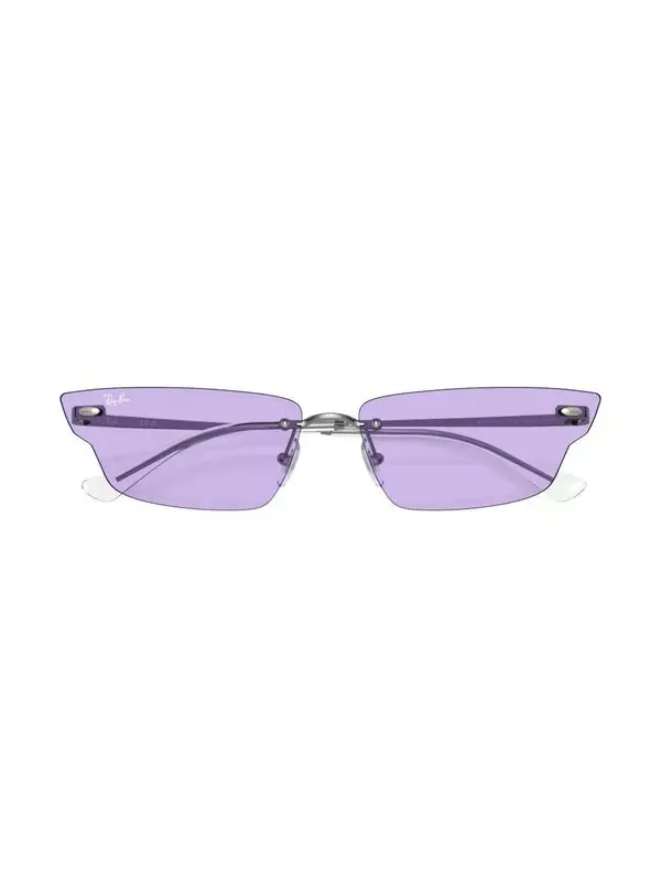Ray-ban Rimless Rectangle Sunglasses - Grey