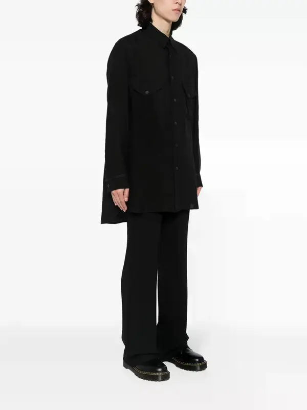Y’s Long-sleeve Flax Shirt