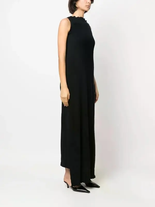 MAISON MARGIELA Asymmetrical Draped Knit Maxi Dress