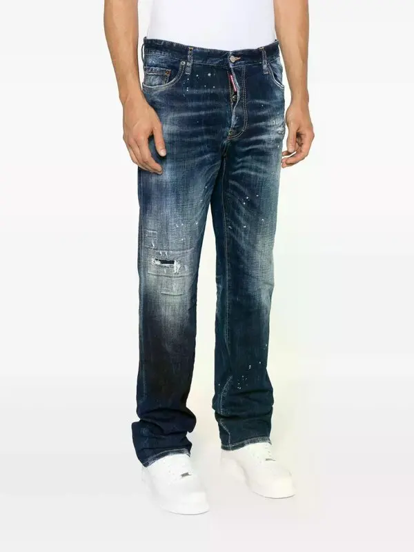 Dsquared2 Mid-rise Straight-leg Jeans