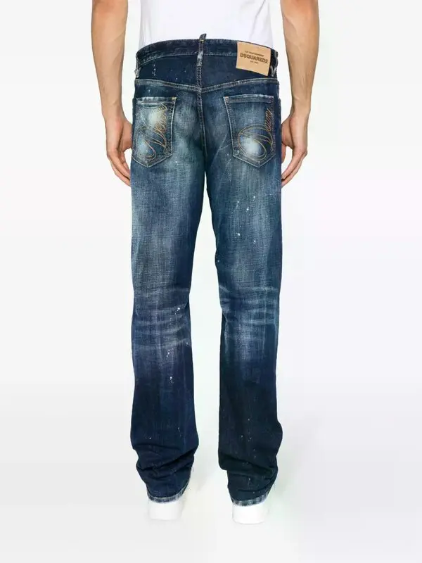 Dsquared2 Mid-rise Straight-leg Jeans