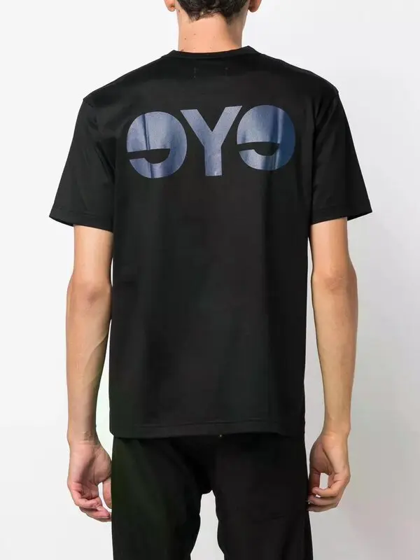 Junya Watanabe Logo-print Cotton T-shirt - Black