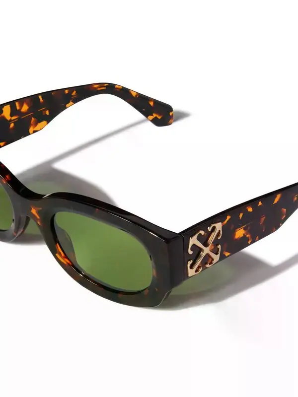 Off-White Palmer Sunglasses - Brown