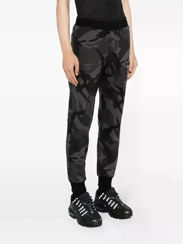 AAPE BY *A BATHING APE Camouflage-print Tapered Track Pants