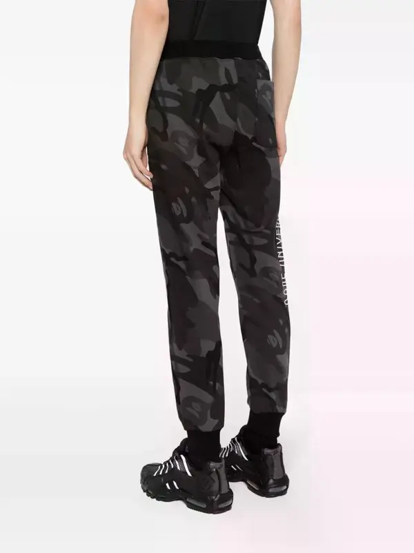 AAPE BY *A BATHING APE Camouflage-print Tapered Track Pants