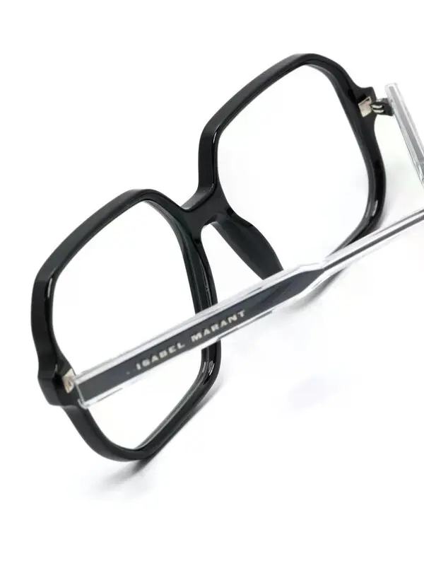 Isabel Marant Square Frame Eyeglasses - Black