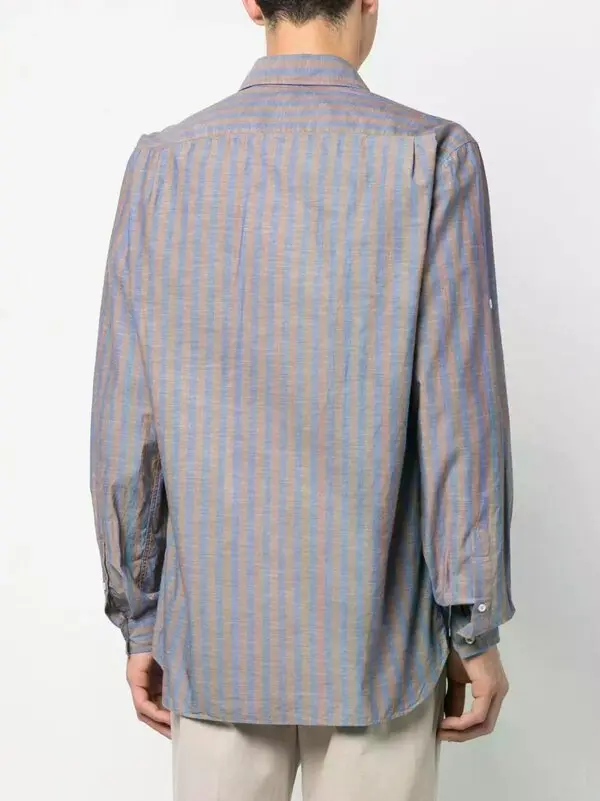 LARDINI Striped Cotton Shirt