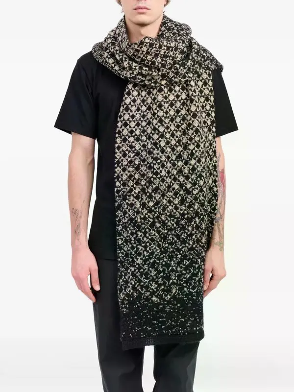 MAISON MARGIELA Patterned Knit Scarf