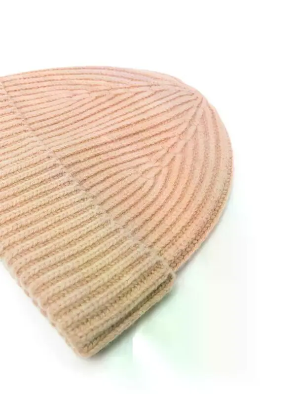 JOSEPH Ribbed Knit Beanie - Neutrals