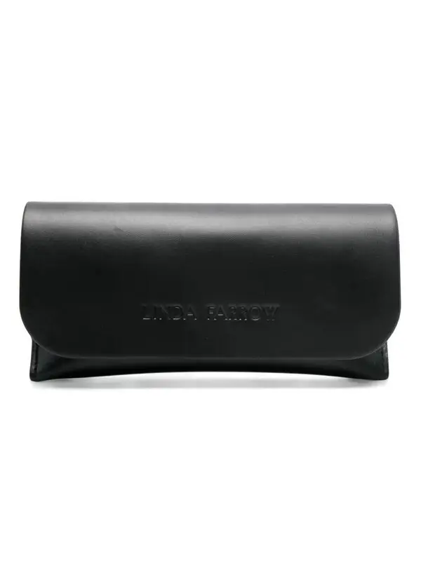 Linda Farrow Leather Protective Case - Black
