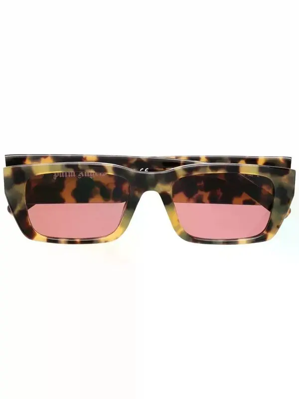Palm Angels Angel Rectangle-frame Sunglasses