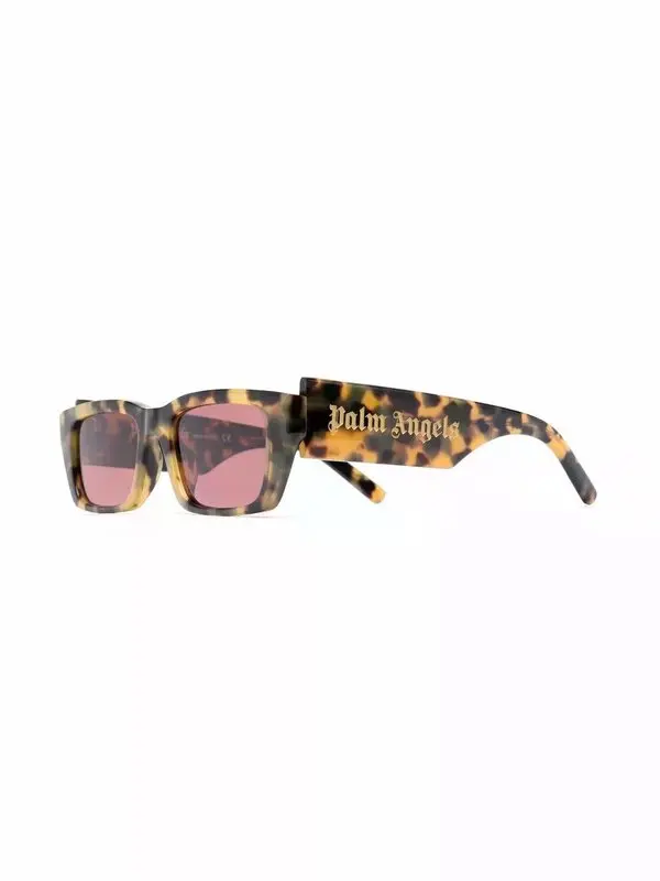 Palm Angels Angel Rectangle-frame Sunglasses
